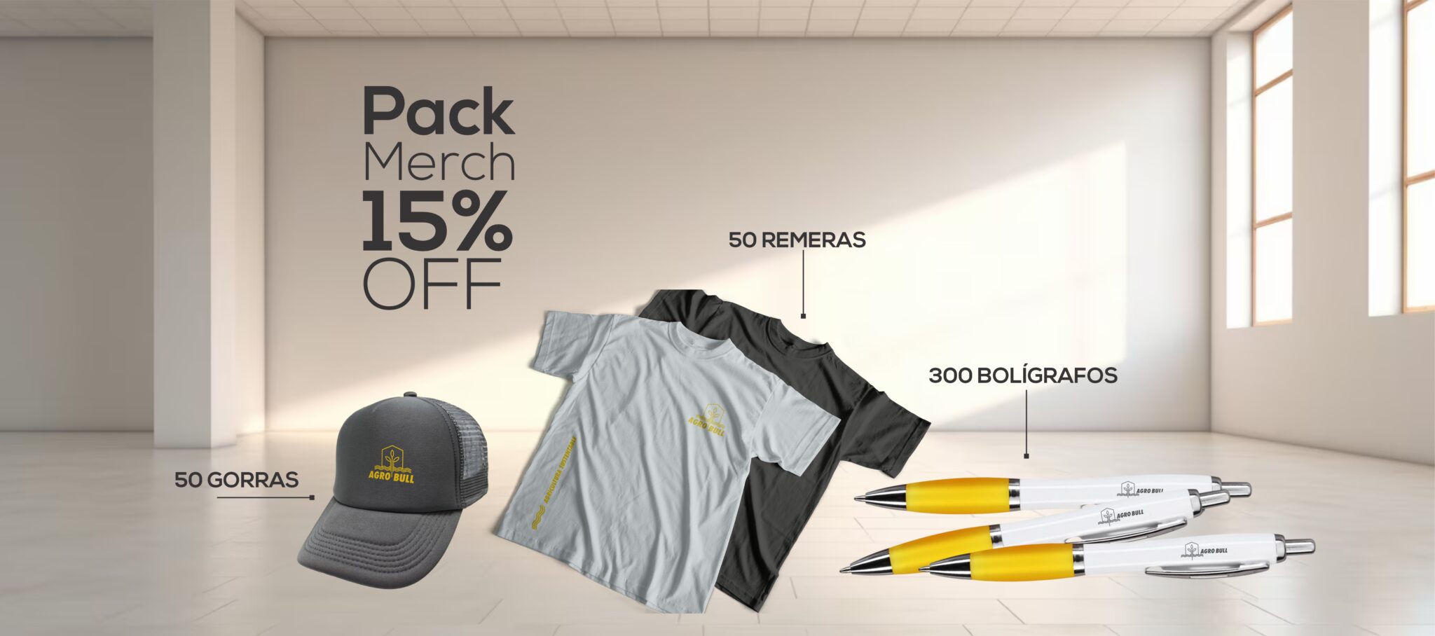 Merchandising y personalizados para el agro